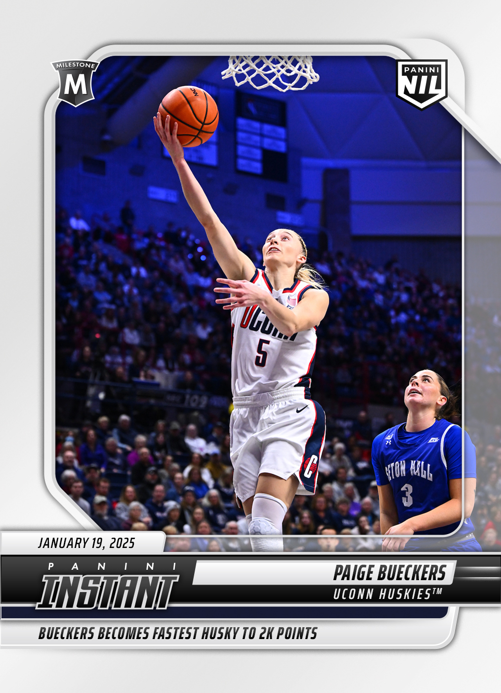 Paige Bueckers - 2024 Panini Instant College Basketball #PBC - Base Card