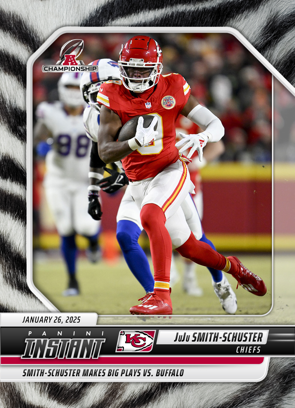 JuJu Smith-Schuster - 2024 Panini Instant NFL #282 - White Tiger /5