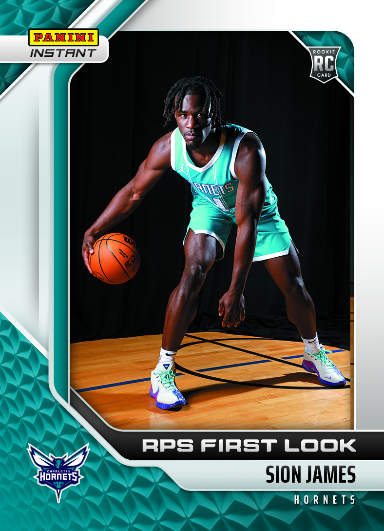 Sion James - 2025-26 Panini Instant NBA RPS First Look #6 - Base