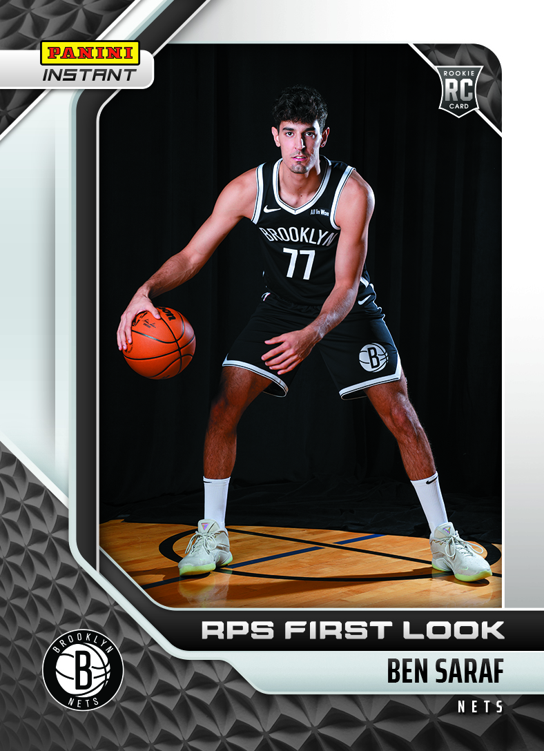 Ben Saraf - 2025-26 Panini Instant NBA RPS First Look #26 - Base Card ...