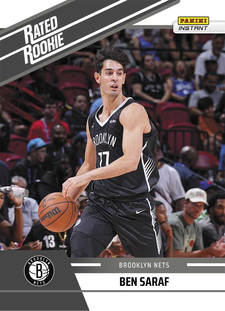 Ben Saraf - 2025-26 Panini Instant NBA Rated Rookie Retro #24 - Base ...