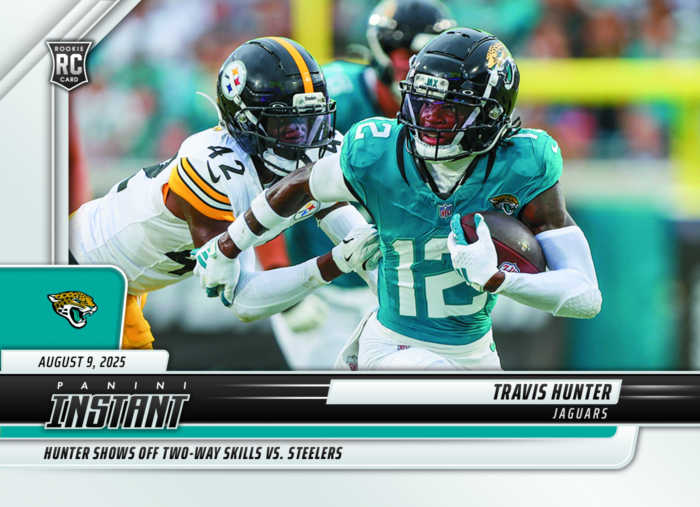 Travis Hunter - 2025 Panini Instant NFL #14 - Base Card 10-pack