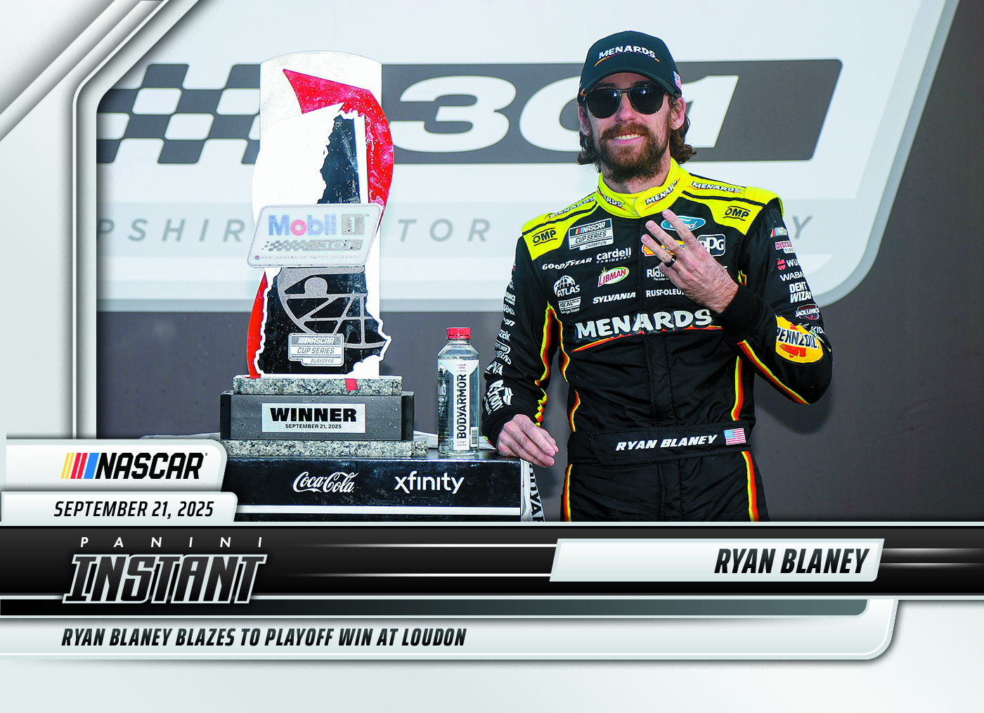 Ryan Blaney - 2025 Panini Instant NASCAR #53 - Base