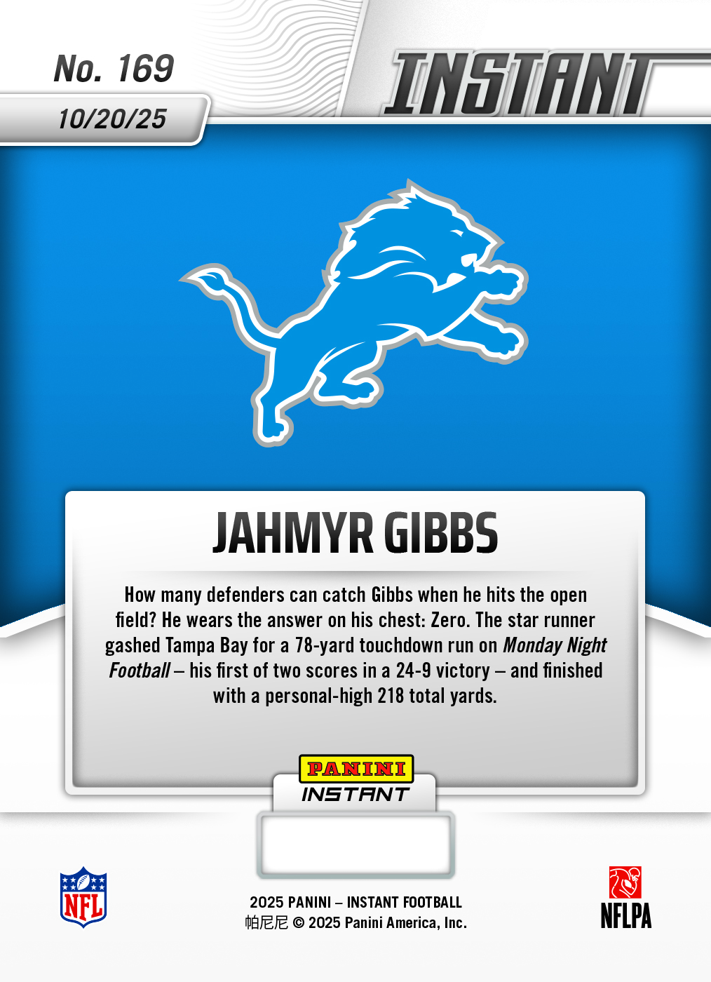 2025 NFL Trading Cards- Look for Rookies, Vets and Milestones! | Panini ...
