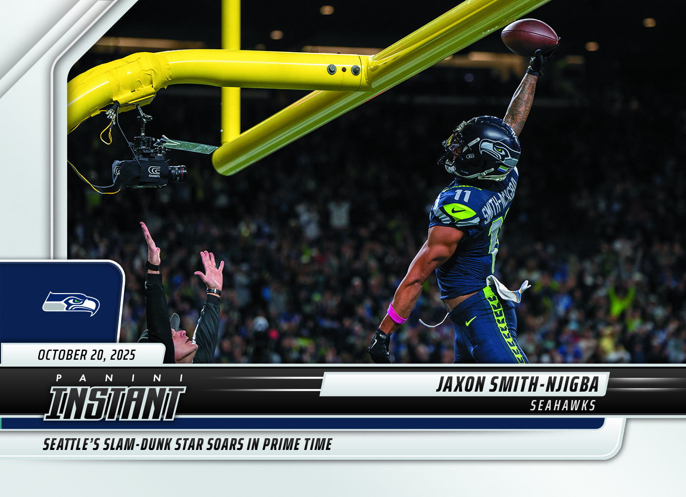 Jaxon Smith-Njigba - 2025 Panini Instant NFL #171 - Base Card 10-pack