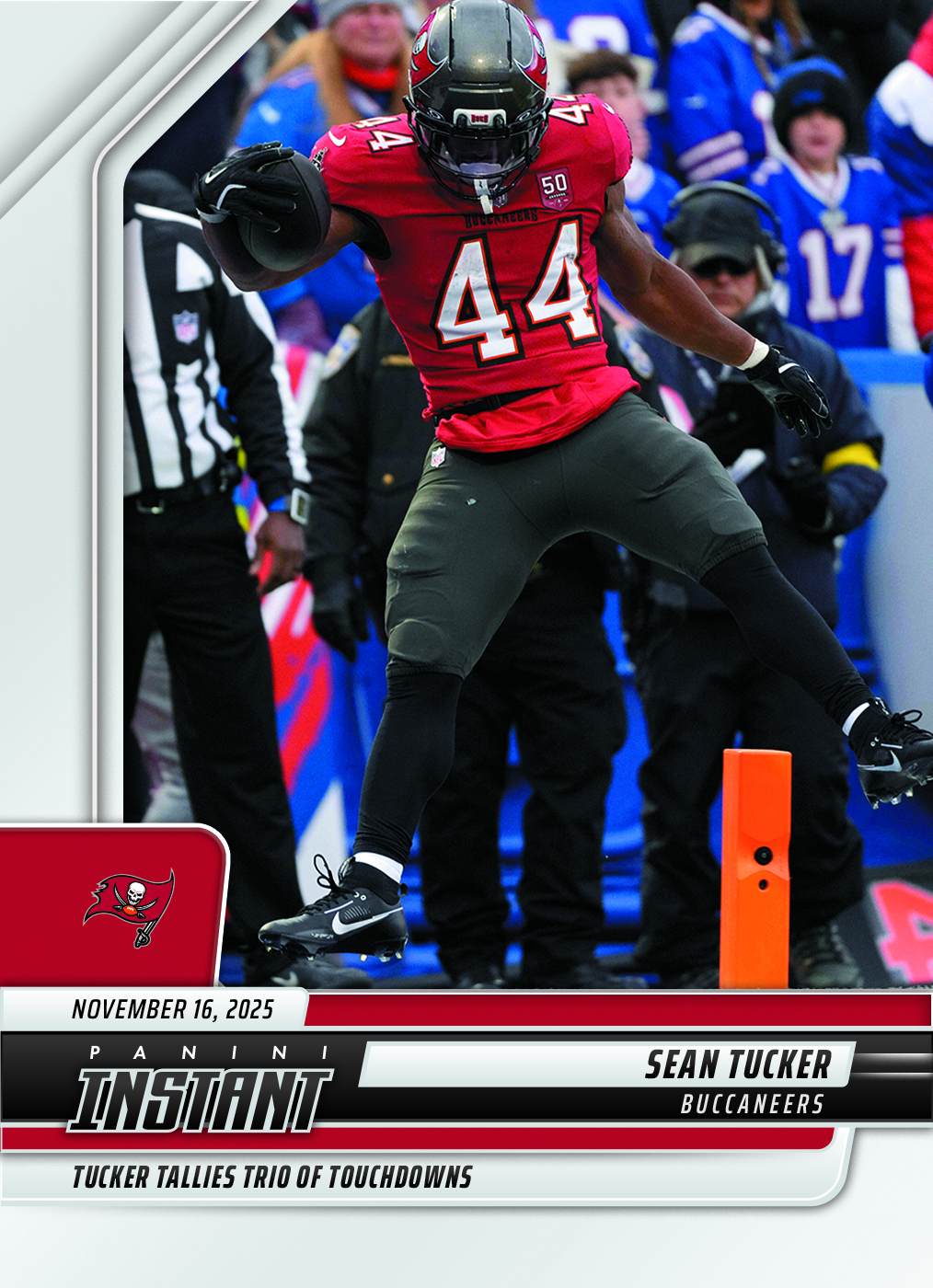 Sean Tucker - 2025 Panini Instant NFL #234 - Base Card 10-pack