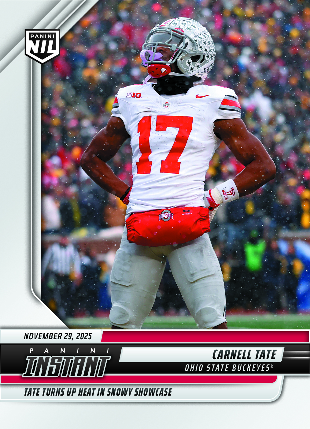 Carnell Tate - 2025 Panini Instant NIL College Football #CTC - Base ...