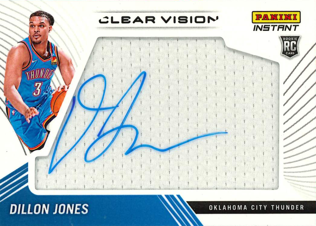 Dillon Jones - Panini Instant 2024-25 NBA Clear Vision - Base /10