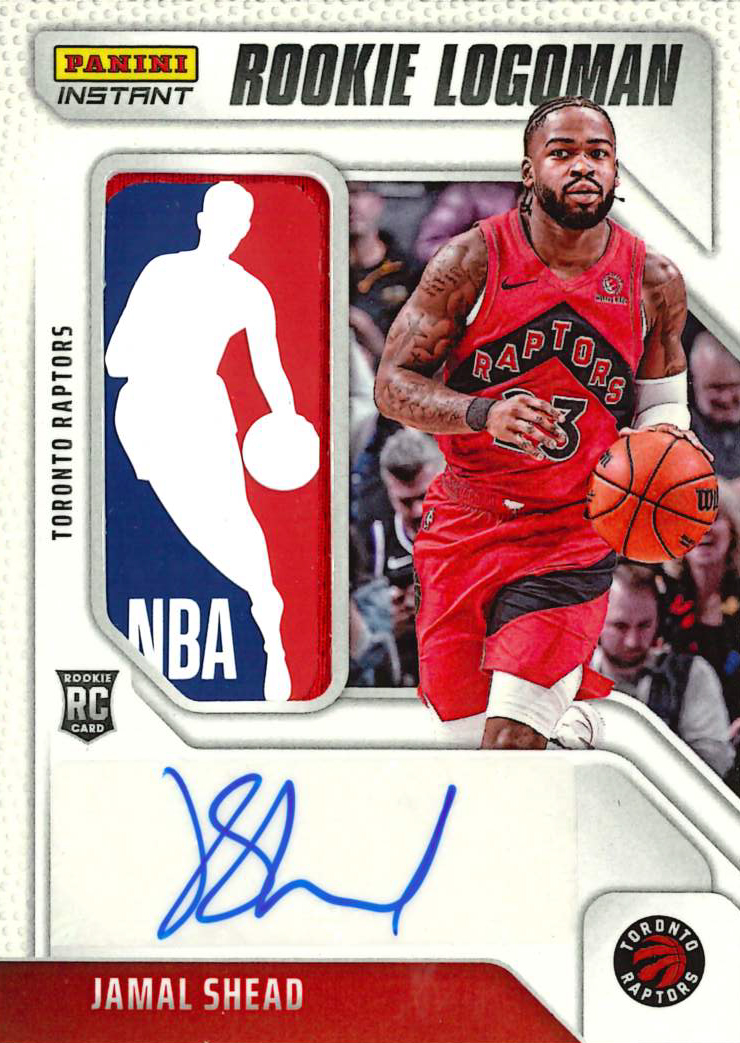 Jamal Shead - 2024-25 NBA INSTANT ROOKIE LOGOMAN AUTOGRAPHS - One of One