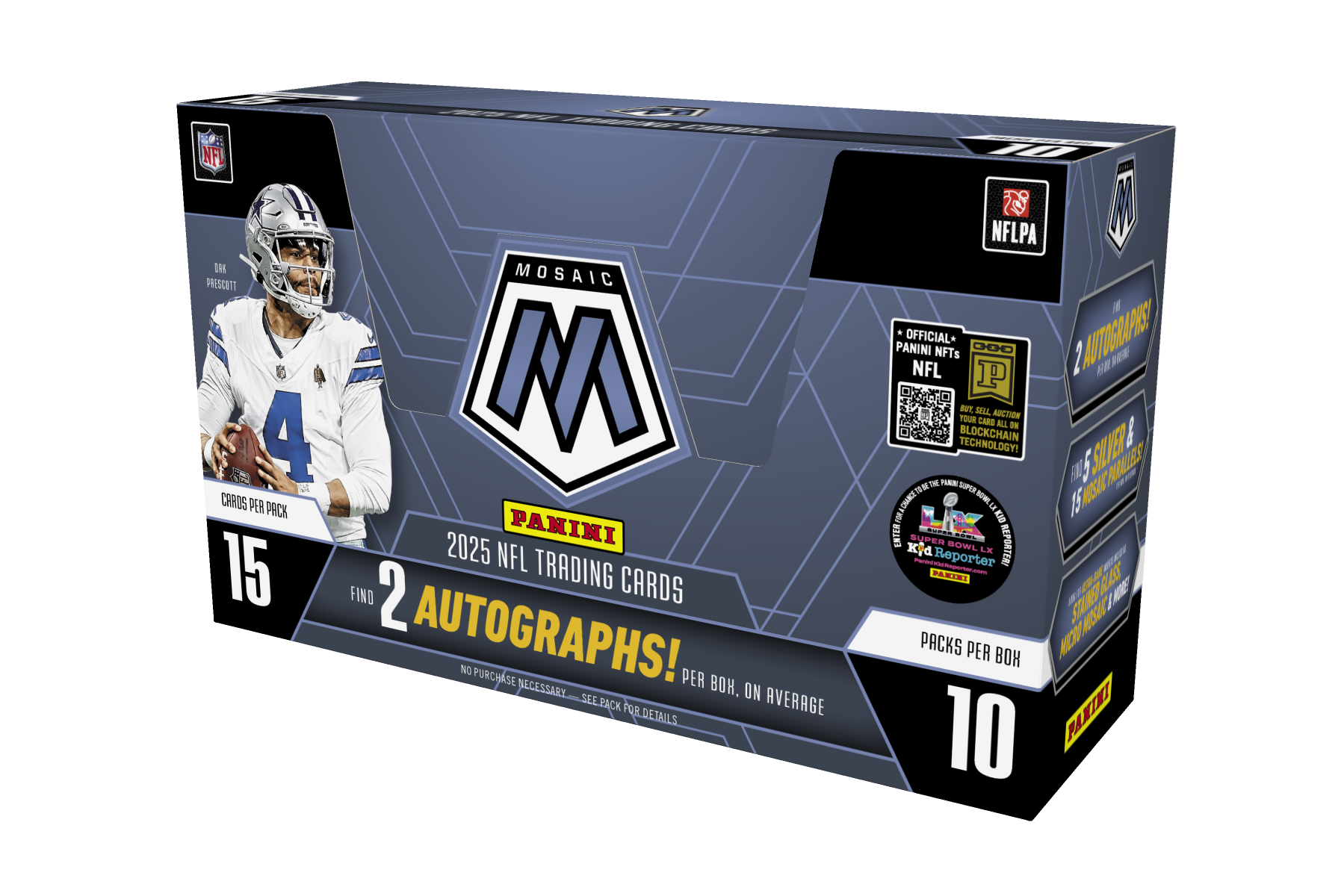 2024 Panini Prizm Draft Picks Collegiate Football Trading Card Box (Hobby)