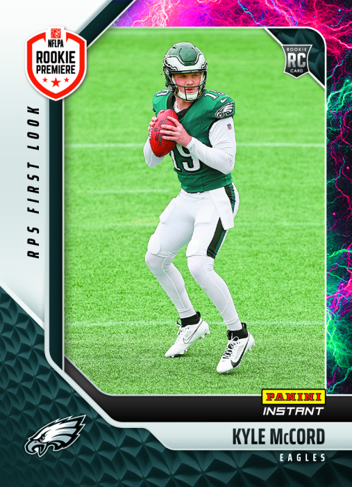 2025 Panini Instant RPS 1st Look NFL Rookie Cards | Panini America