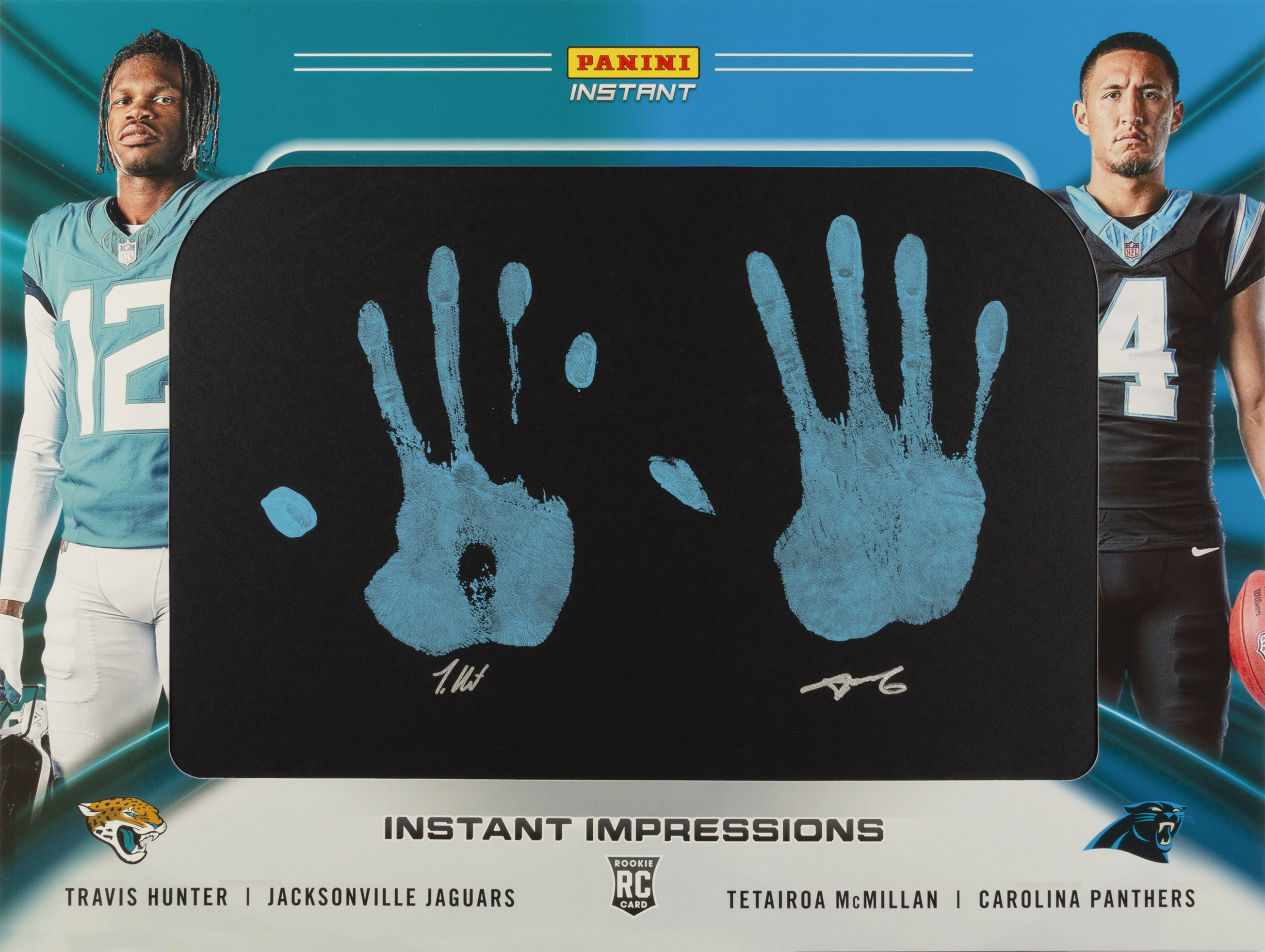 Travis Hunter/Tetairoa McMillan - 2025 NFL Instant Impressions - Base #'d/7