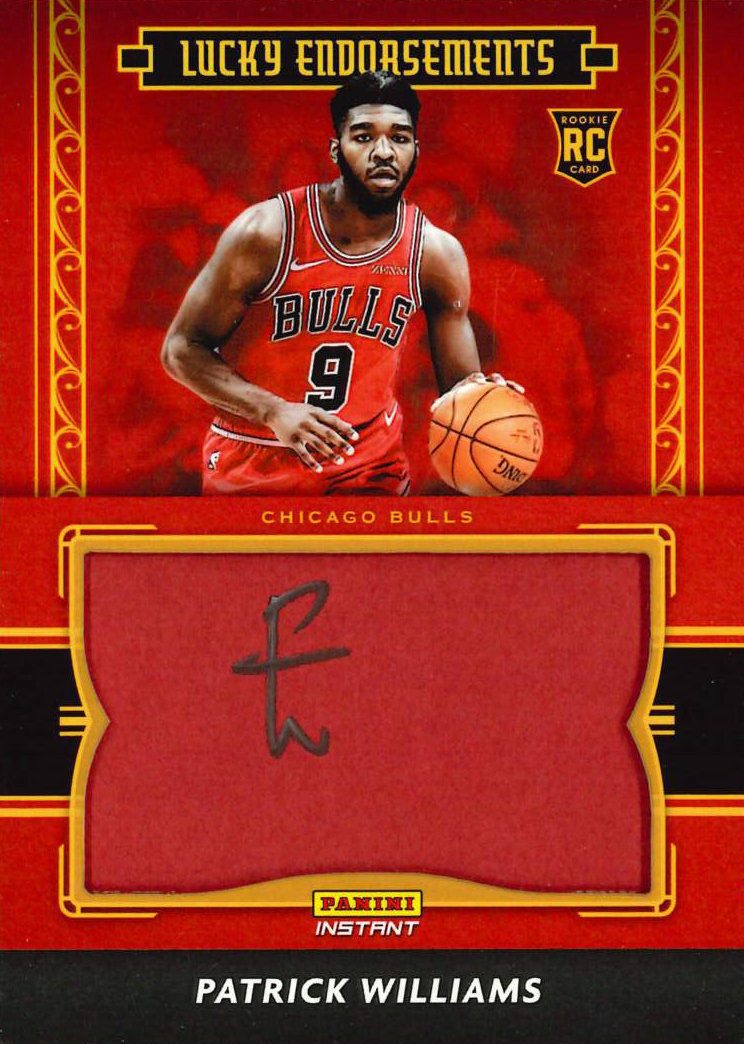 Patrick Williams - Panini Instant 2020-21 NBA Lucky Endorsements ...