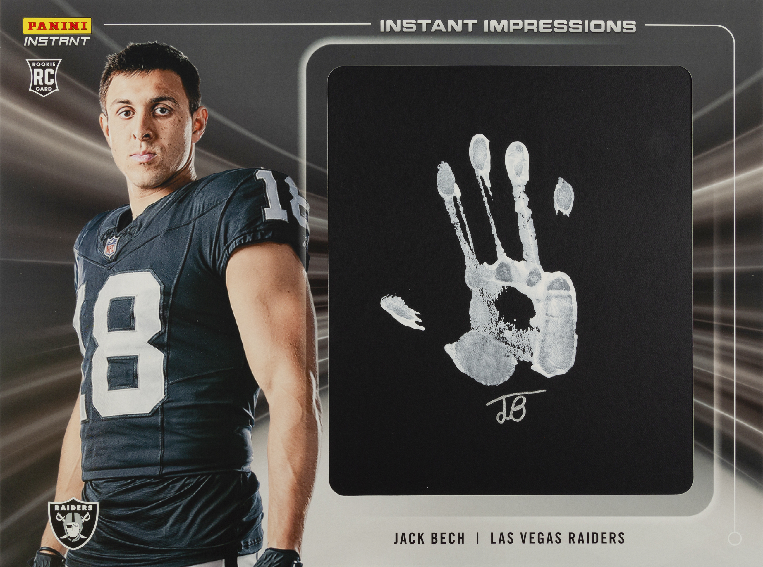 Jack Bech - 2025 NFL Instant Impressions - Base #'d/5