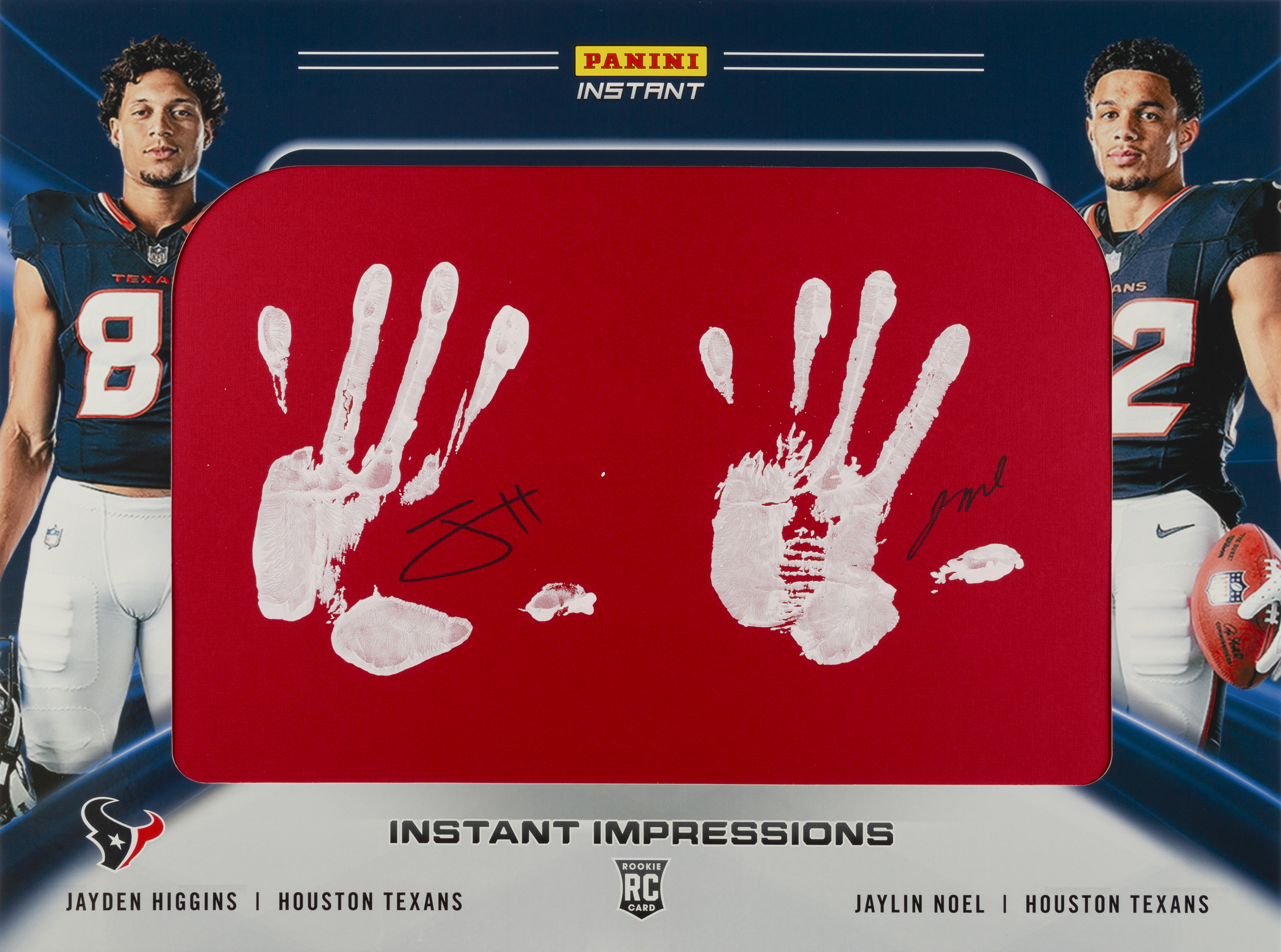 Jayden Higgins/Jaylin Noel - 2025 NFL Instant Impressions - Base #'d/5